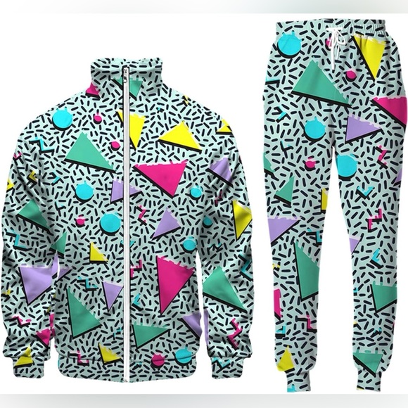 Arssm | Jackets & Coats | Arssm 8s 90s Outfit Men Retro Vintage ...